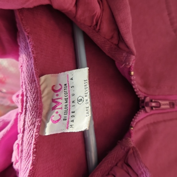 cmc color me cotton | Tops | Cmc By Color Me Cotton Zip Hoodie Jacket ...